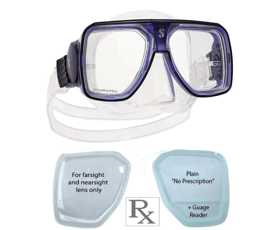 Prescription ScubaPro Solara Dive Mask for Scuba Diving Snorkeling ...
