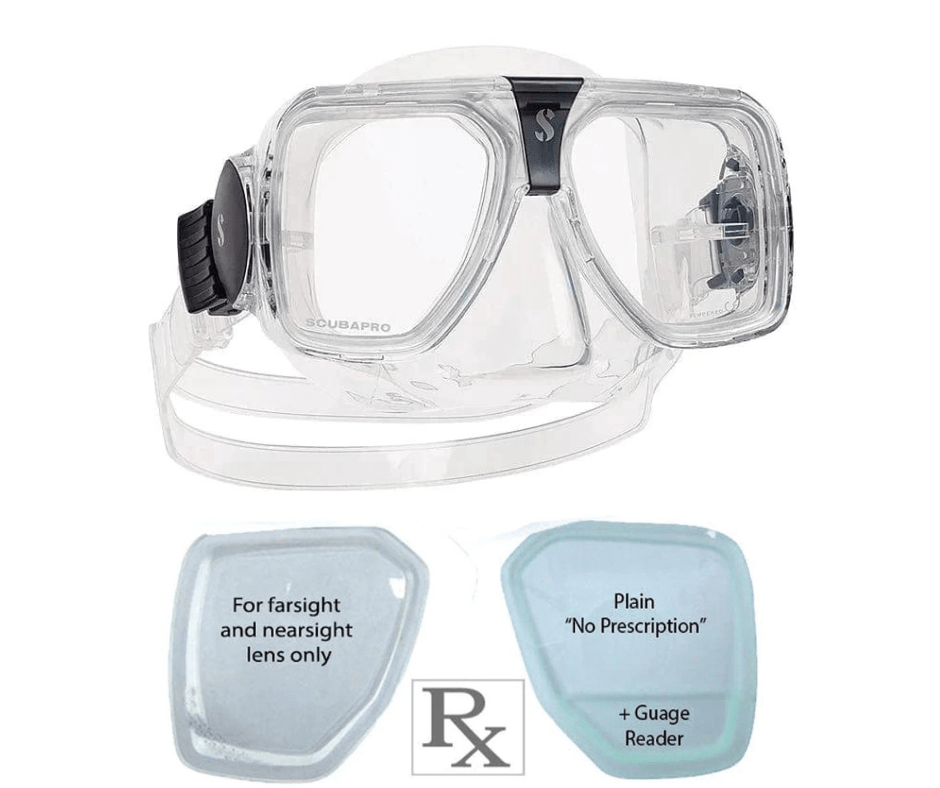 Prescription ScubaPro Solara Dive Mask for Scuba Diving Snorkeling ...