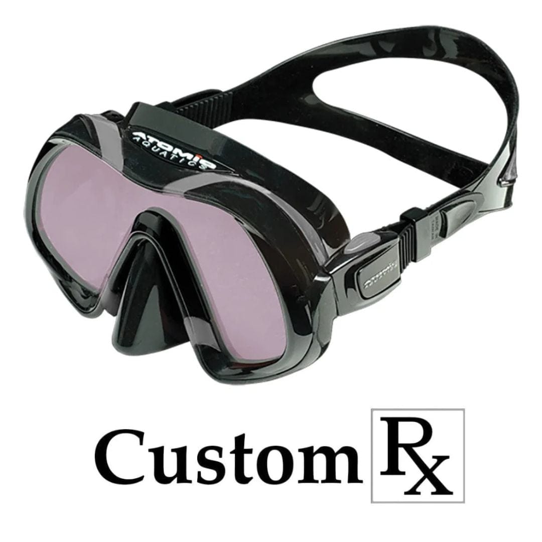 Custom Prescription Atomic Aquatics Venom ARC Scuba Dive Mask – GetWetStore