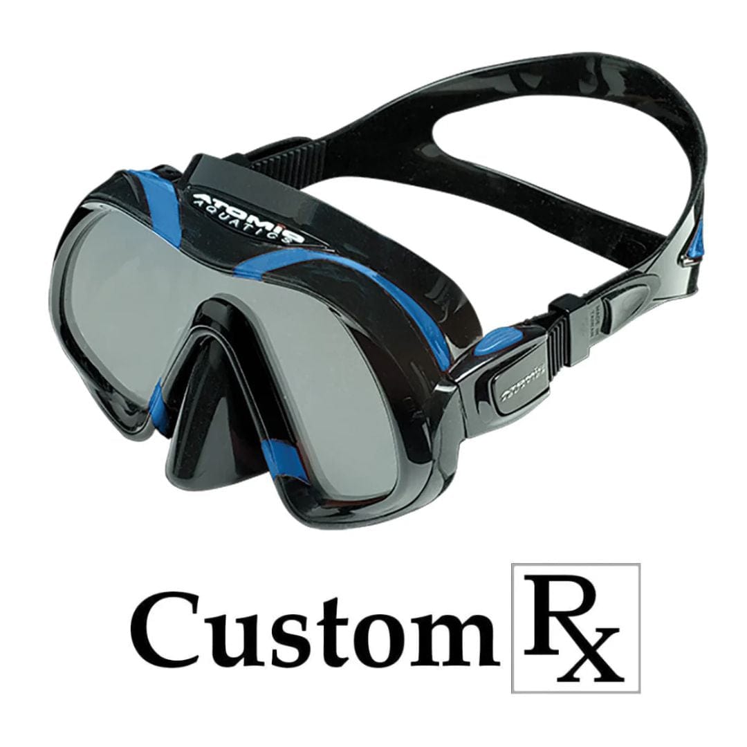 Custom Prescription Atomic Aquatics Venom Scuba Dive Mask – GetWetStore
