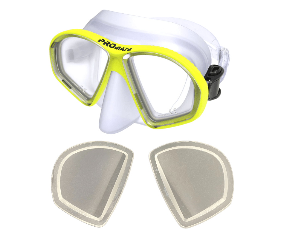Promate Spectrum Adult Scuba Dive Prescription Snorkeling RX Mask - MK ...