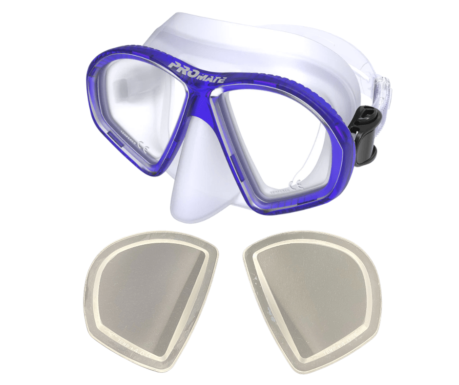 Promate Spectrum Adult Scuba Dive Prescription Snorkeling RX Mask - MK ...