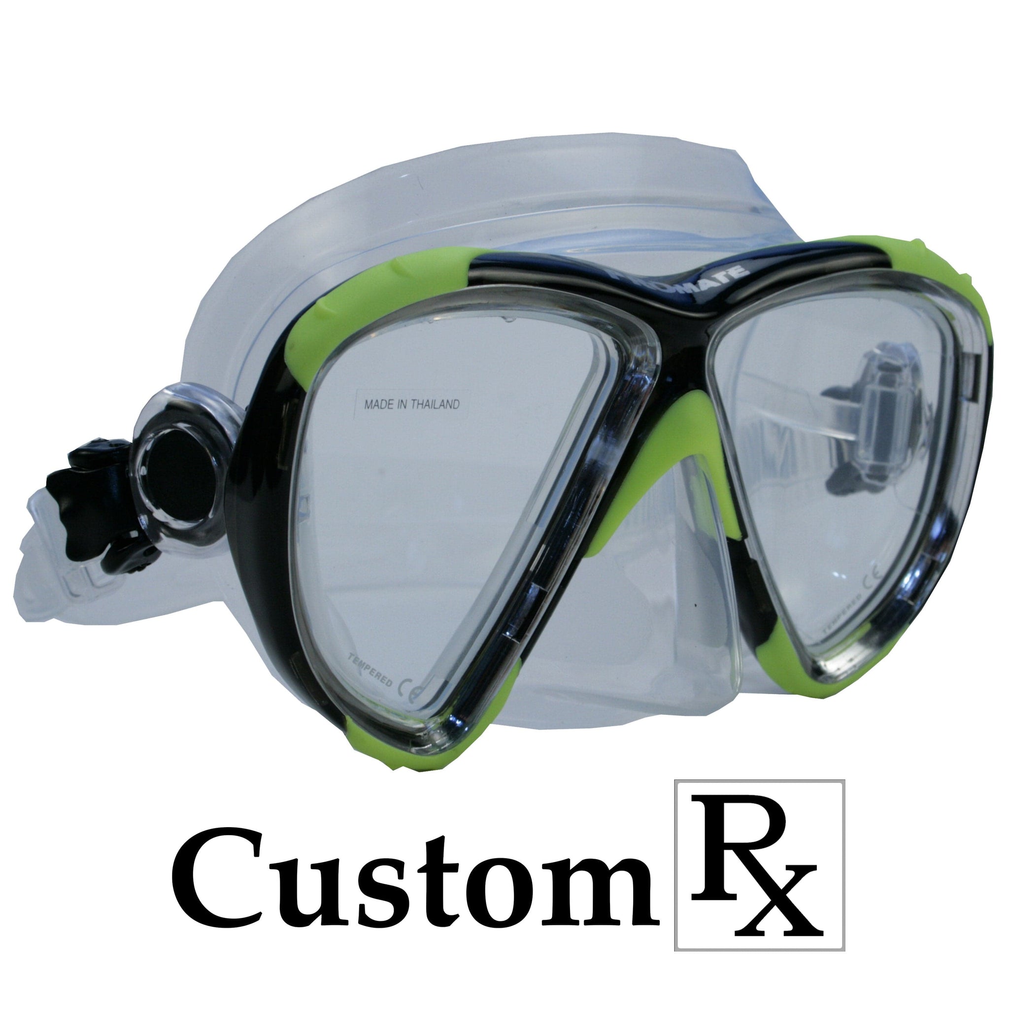 Custom Made Prescription Promate Hawk Eyes Scuba Diving Snorkeling Mas ...