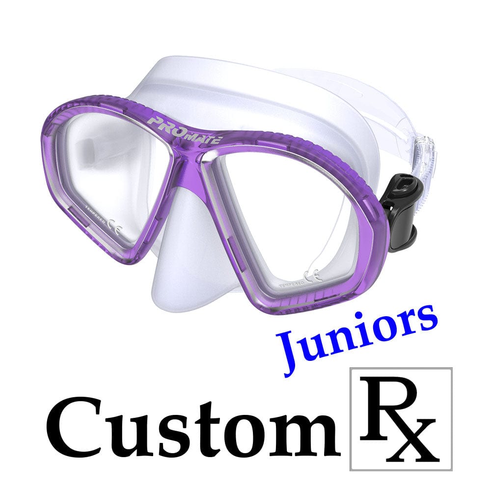 Custom Made Prescription Promate Spectrum Junior Scuba Dive Snorkeling ...