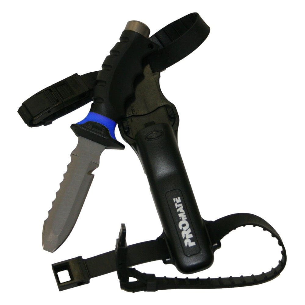 Titanium Dive Knife - Barracuda Blunt Tip, 4.5" Blade – GetWetStore