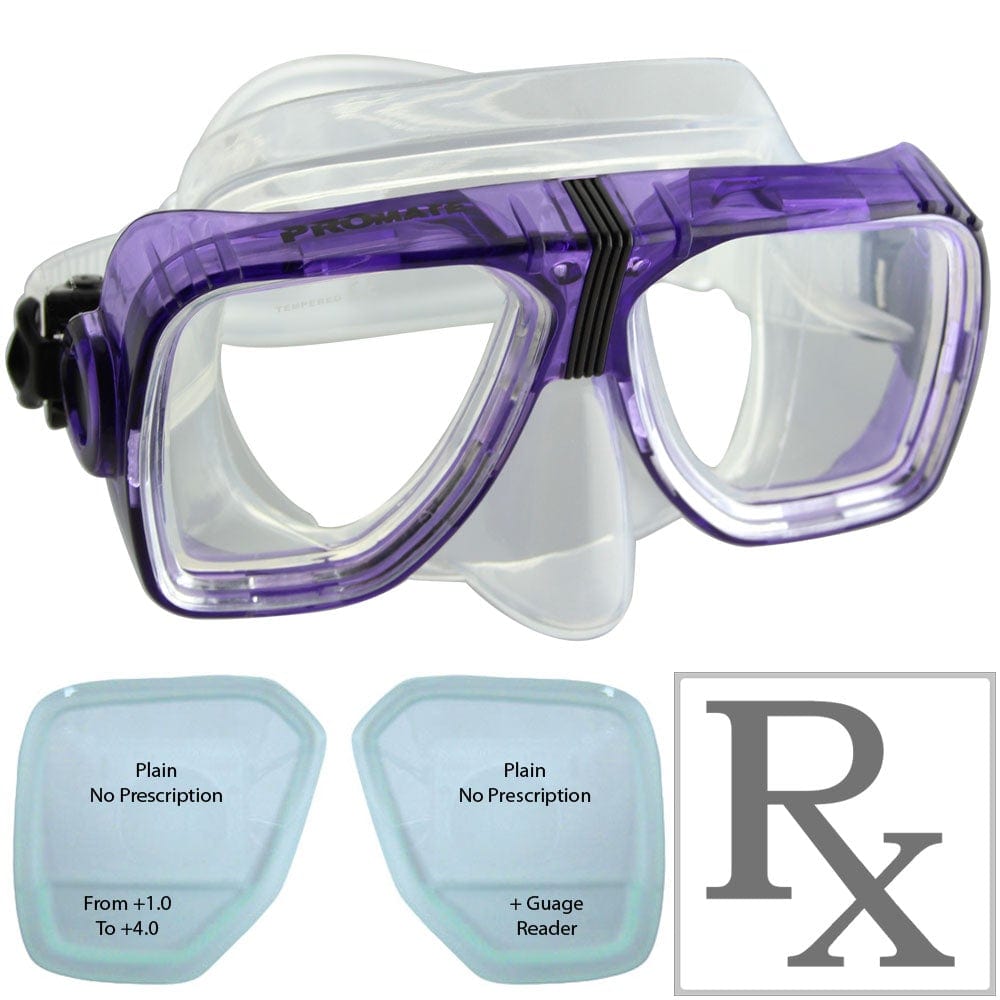 Best-Selling Prescription Dive Mask Promate Scope RX Mask Scuba ...