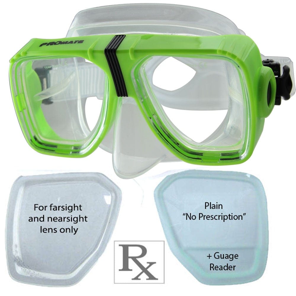Best-Selling Prescription Dive Mask Promate Scope RX Mask Scuba ...