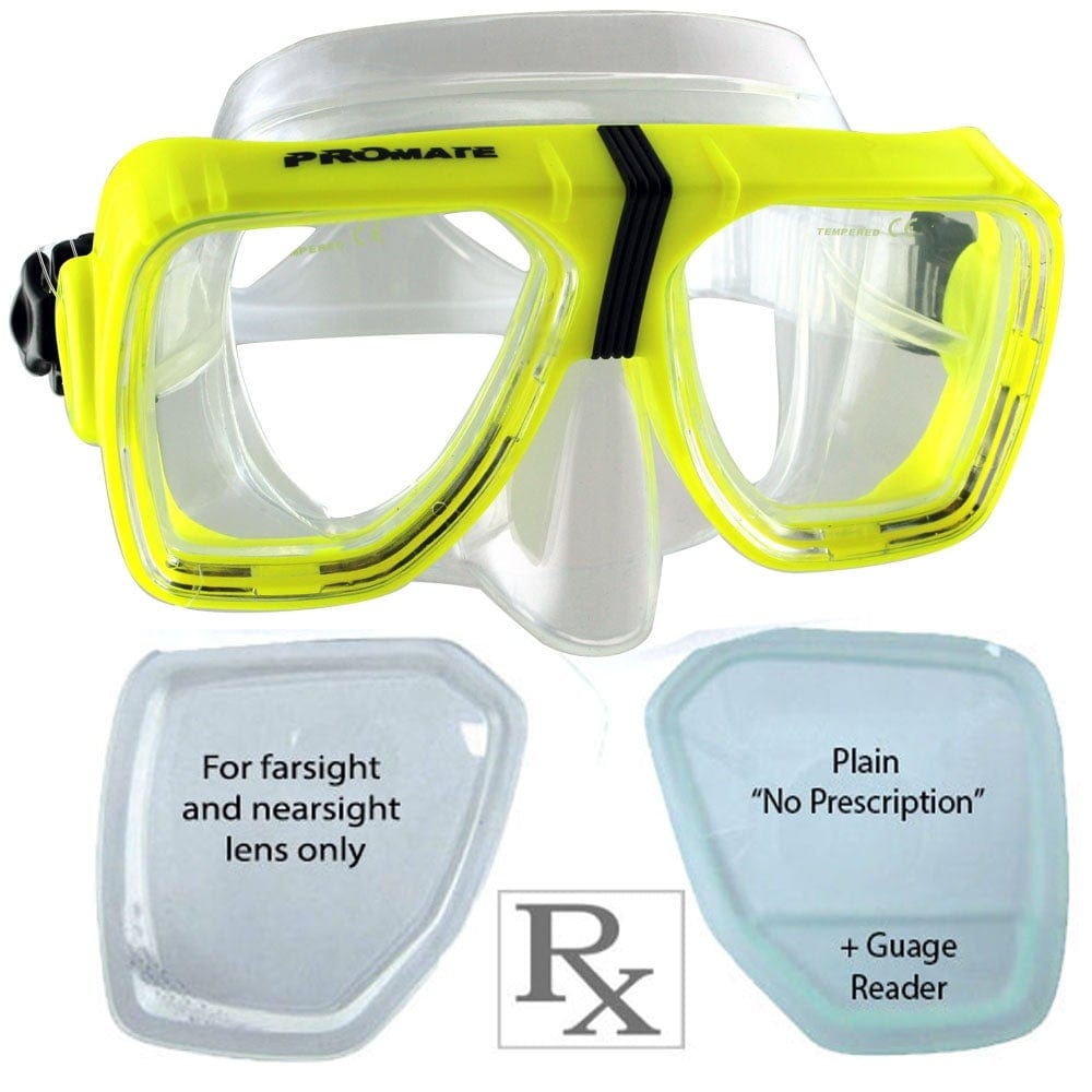 Best-Selling Prescription Dive Mask Promate Scope RX Mask Scuba ...