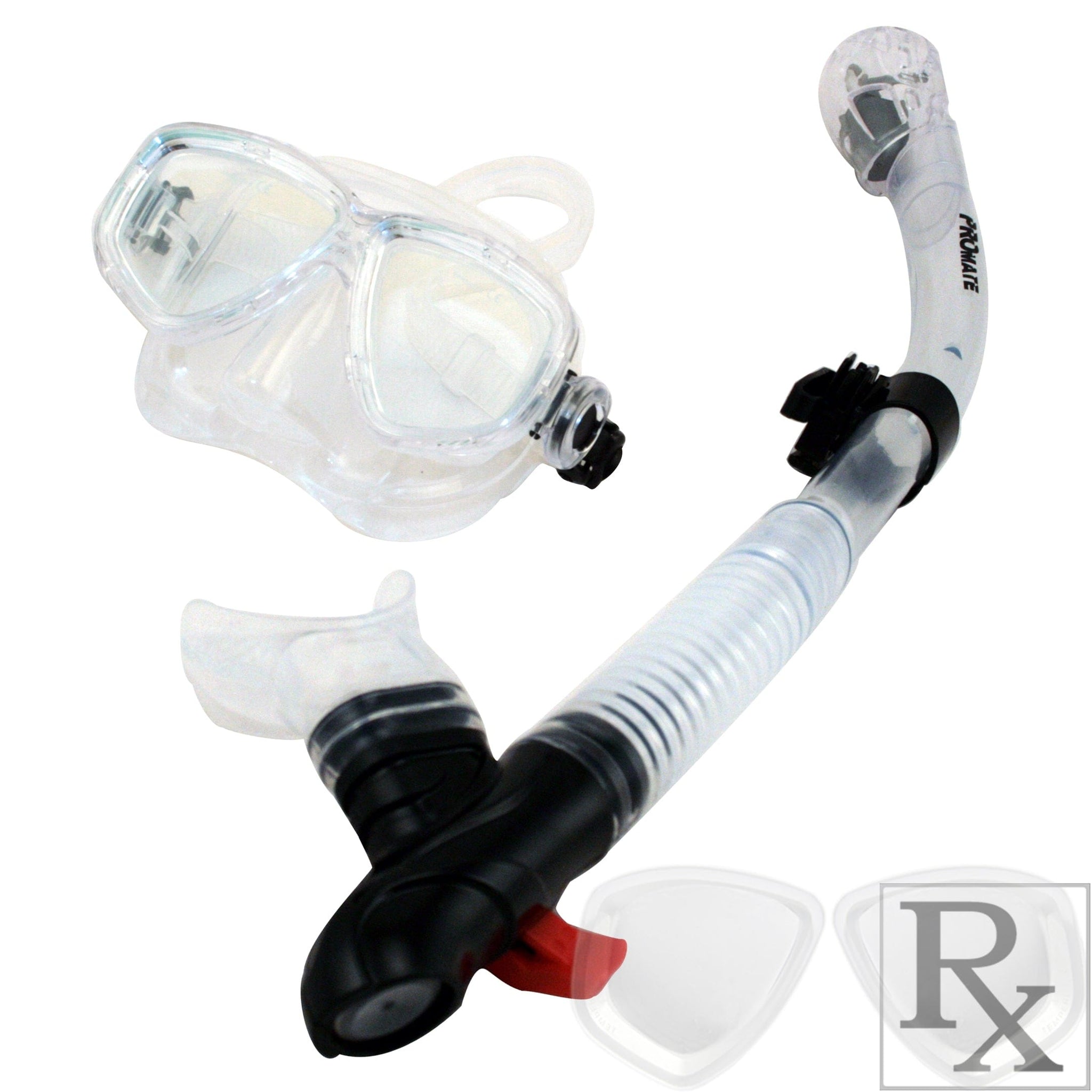 PROMATE Sea Viewer Snorkeling Scuba Diving Prescription Mask with Ultr ...